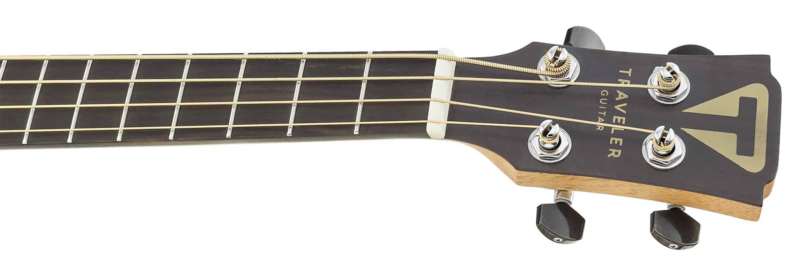 Traveler Guitar, 4-String Acoustic-Electric Bass Guitar, Right, Spruce (Redlands Concert