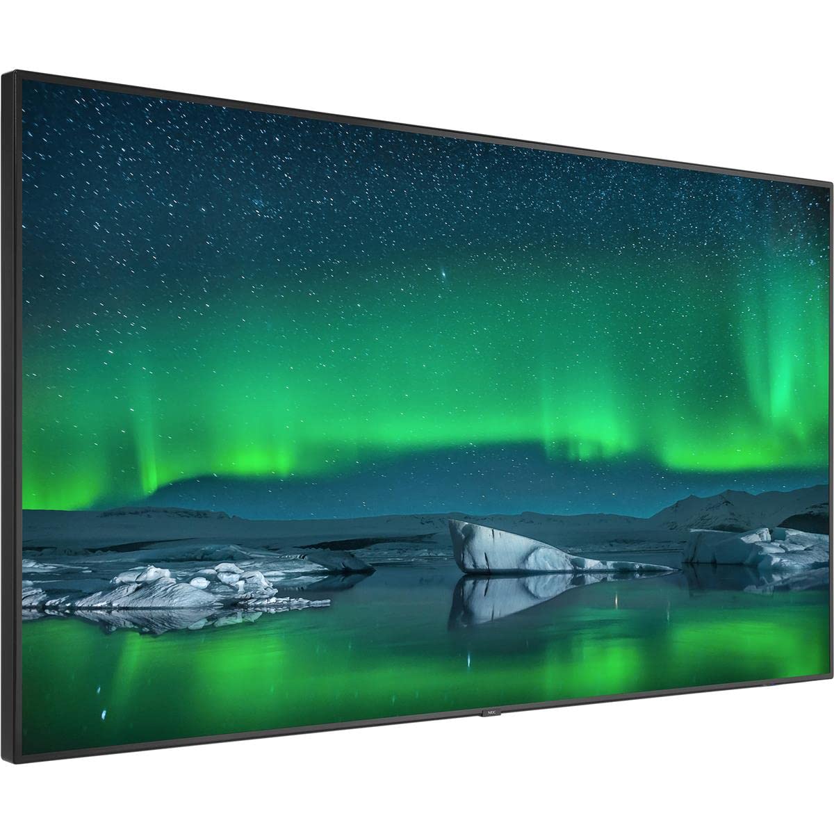 NEC C861Q - MultiSync 86 Class LED Display - Digital Signage - 4K UHD (2160P) 3840 X 2160 - HDR - Edge-Lit, Local Dimming (Renewed), Black