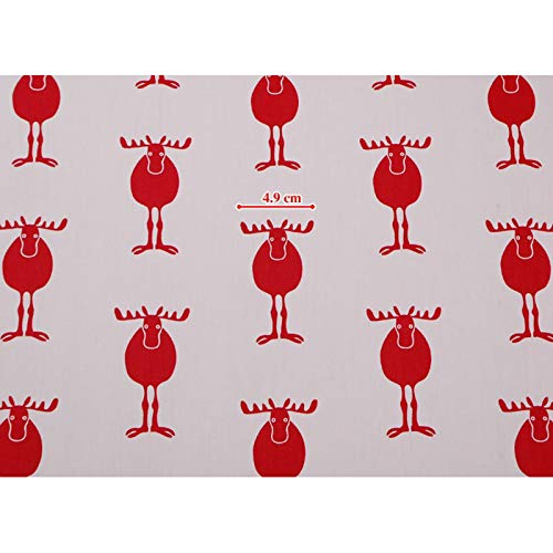 PHEZEN 10 Pieces Christmas Cotton Fabric Bundles, Sewing Square Fabric Scraps Quilting Fabric Squares Assorted Christmas Patterns Cotton Patchwork for DIY Craft Christmas Party Supplies, 25 x 25 cm