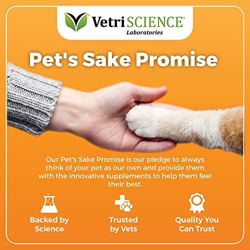 VETRISCIENCE Glycoflex 3 Maximum Strength Hip and Joint Supplement with Glucosamine for Cats - DMG, MSM & Green Lipped Mussel