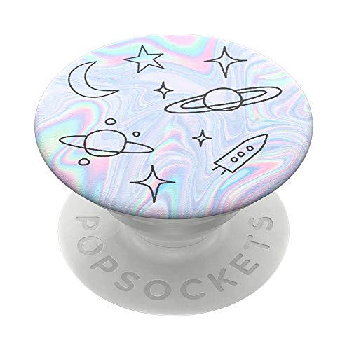 PopSockets PopGrip - Expanding Stand and Grip with Swappable Top - Space Doodle