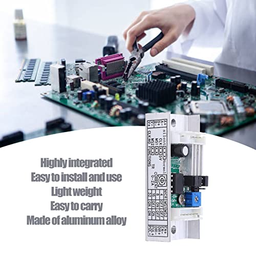 Eulbevoli Stepper Motor Driver Module, Small Size Easy to Install Long Service Life Stepper Motor Driver Lightweight Foolproof for Accurate Devices