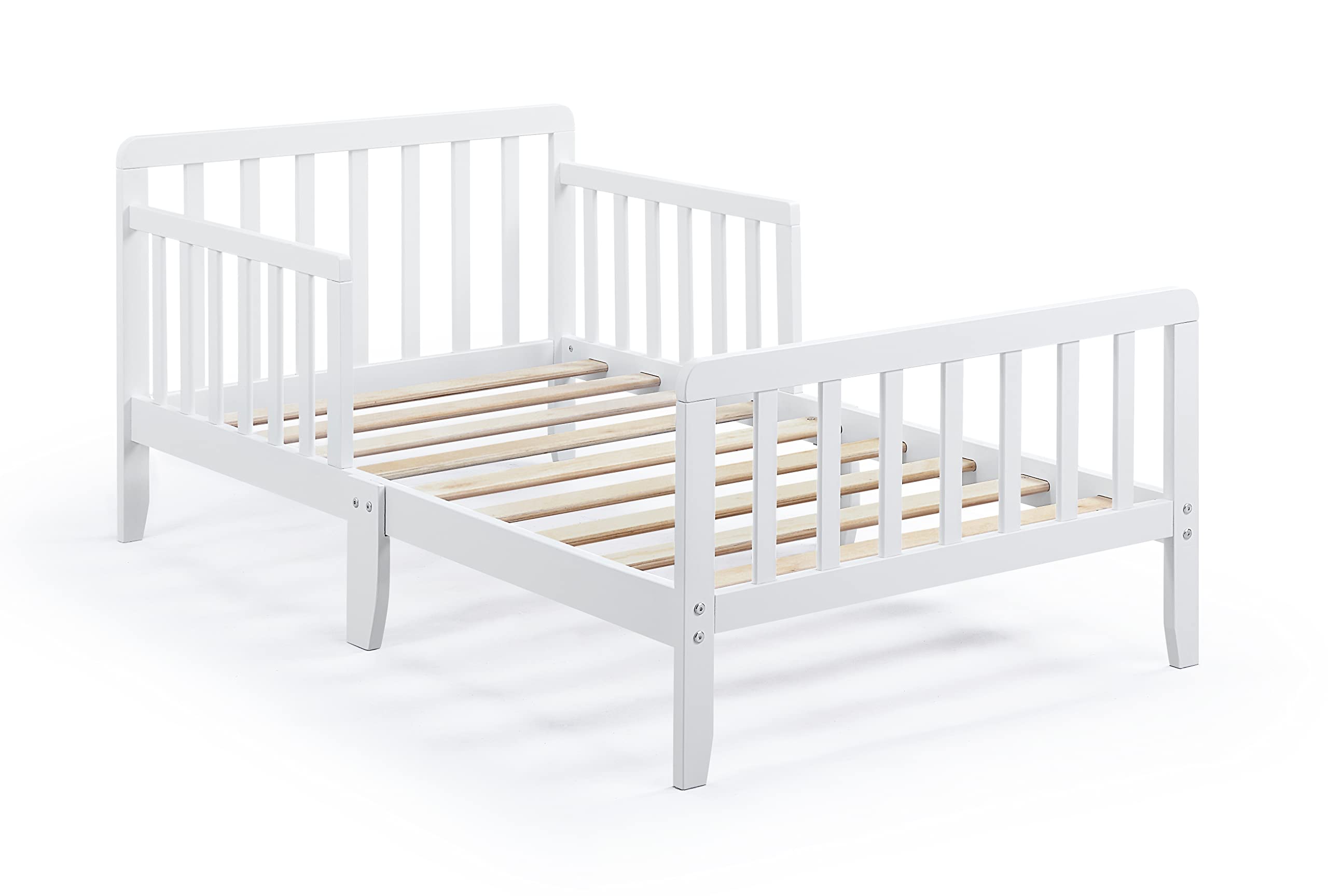 Olive & Opie Jax Toddler Bed in White