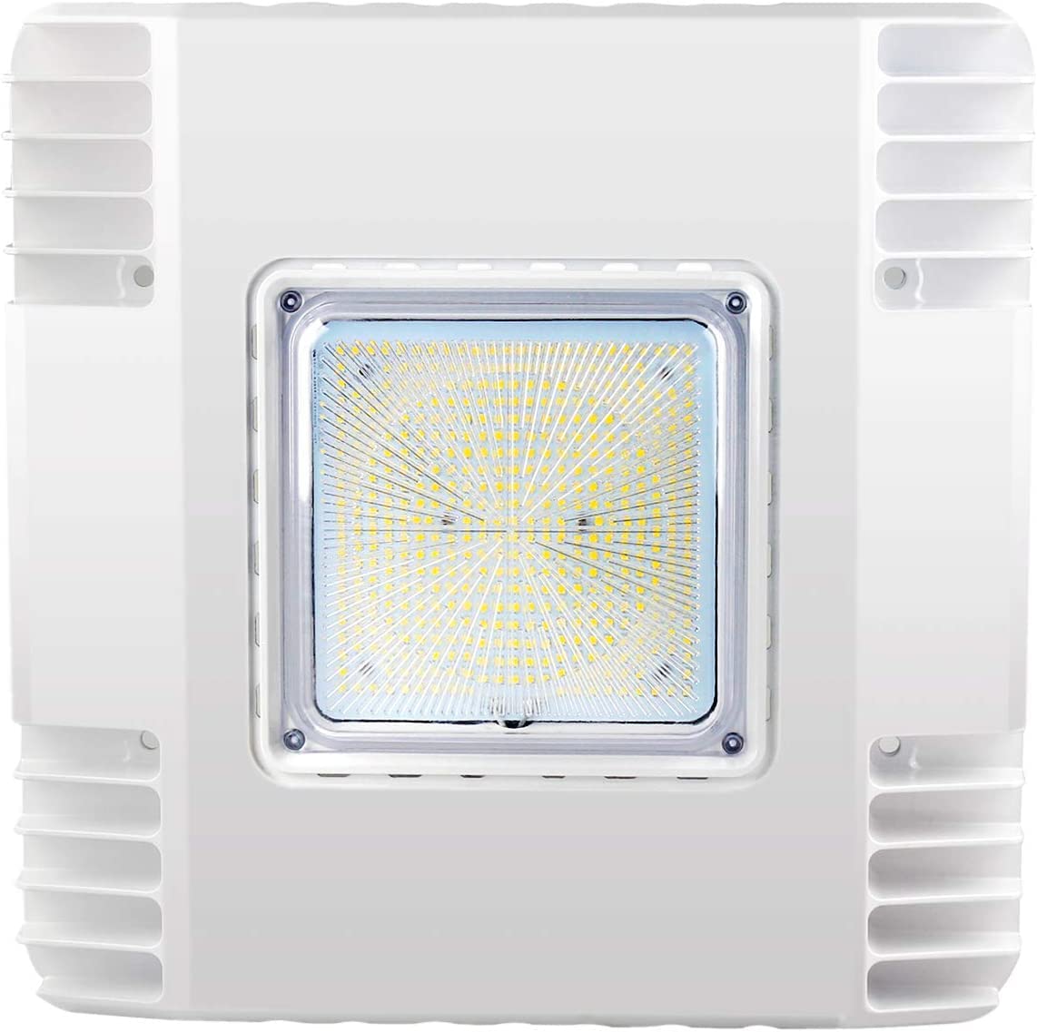 LED Gas Station Canopy Light, 150W Carport Ceiling Light 5700K, Surface Mount, Outdoor Rated (600W HID/HPS Equivalent), 90-277V IP65 DLC & UL Listed