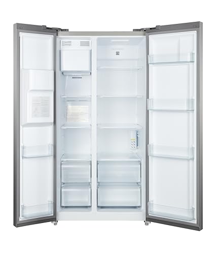Kenmore 46-51805 Counter-Depth Side Refrigerator/Freezer with Stainless Steel, Water Dispenser, Ice Maker, Quiet and Energy Efficient Inverter Compressor, 36 Inch