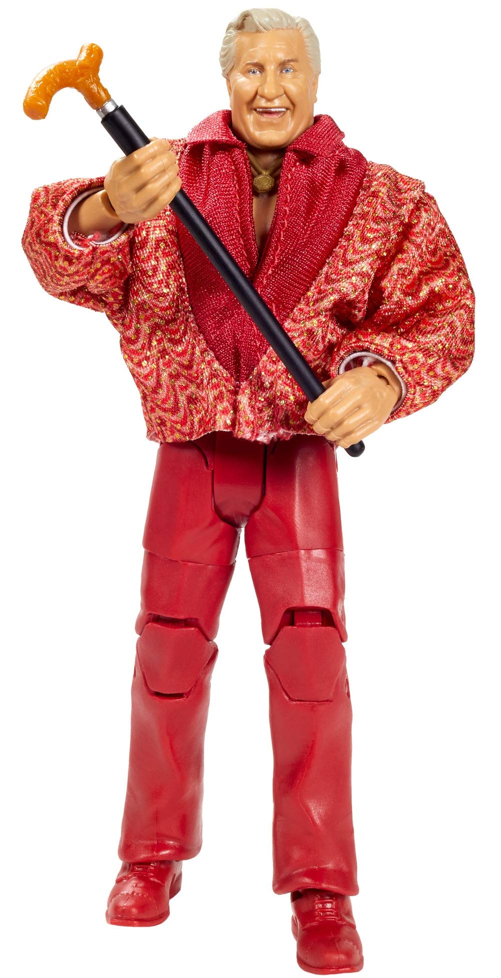 WWE MATTEL Elite Collection Classy Freddie Blassie Deluxe Action Figure with Realistic Facial Detailing, Iconic Ring Gear & Accessories