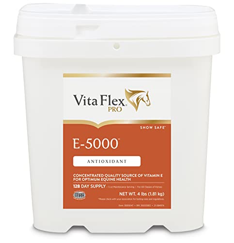 Vita Flex Pro E-5000 Premium Quality Horse Vitamin E, 4 lbs., 128-Day Supply