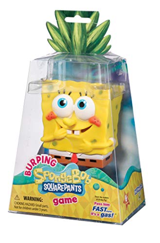 PlayMonster SpongeBob SquarePants Game β Fast, Musical Kids Game β Funny Sounds β Roll the Dice and Pass Him Fast β For Ages 6+, Yellow