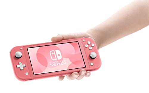 Nintendo Switch Lite - Coral (Renewed Premium)