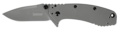 Kershaw XL Cryo II Pocket Knife, 3.25" 8Cr13MoV Steel Titanium-Coated Blade, Assisted Everyday Carry Pocket Knife
