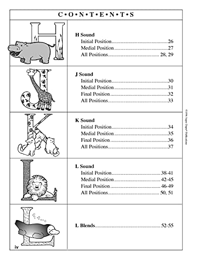 Super Duper Publications | 134 Sound-Loaded Scenes for Articulation: 20 Sounds plus Blends Book | Educational Learning Resource for Children