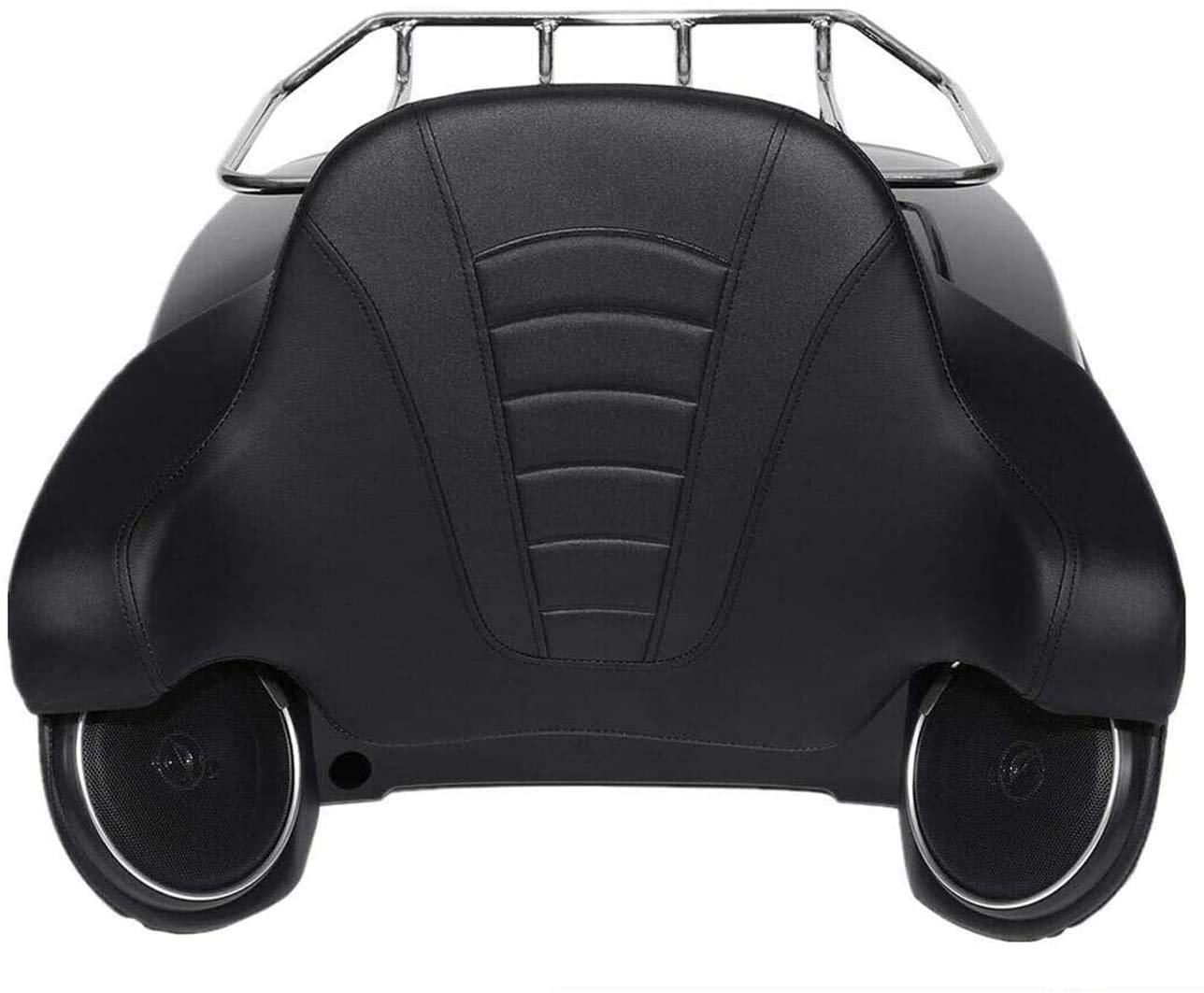 WOWTK King Tour Pack 6.5" Rear Speakers Pod Kit fits for Harley Touring Electra Glide, Street Glide, Ultra Limited, Road Glide Ultra and Tri Glide Models 2014-2023,Left and Right (Black)