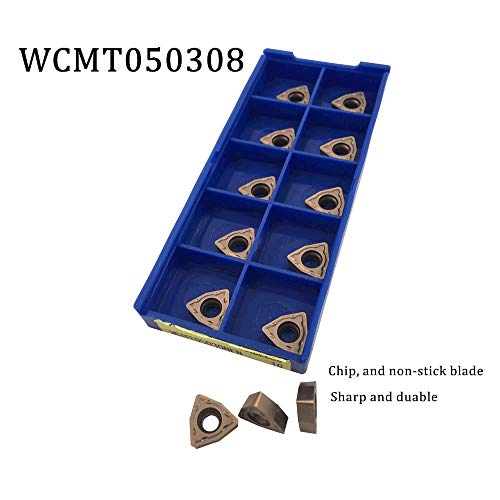 GBJ WC Series Drill Bites Insert Drill Metal Drill Bits Diameter 24.5mm/0.96in Depth 4in 4D Indexable U Drill Machinery Lathes CNC Water Drill with 10pcs WCMT050308FN(Bronze) U Drill Inserts