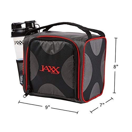 Fit & Fresh Jaxx FitPaks, Standard, Red & Black
