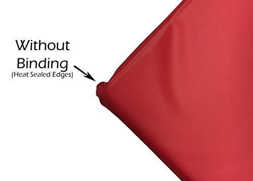 KinderMat, 1" Thick KinderMat, 4-Section Rest Mat, 45" x 19" x 1", Red/Blue, Great for School, Daycare, Travel, and Home, 100% Made in USA