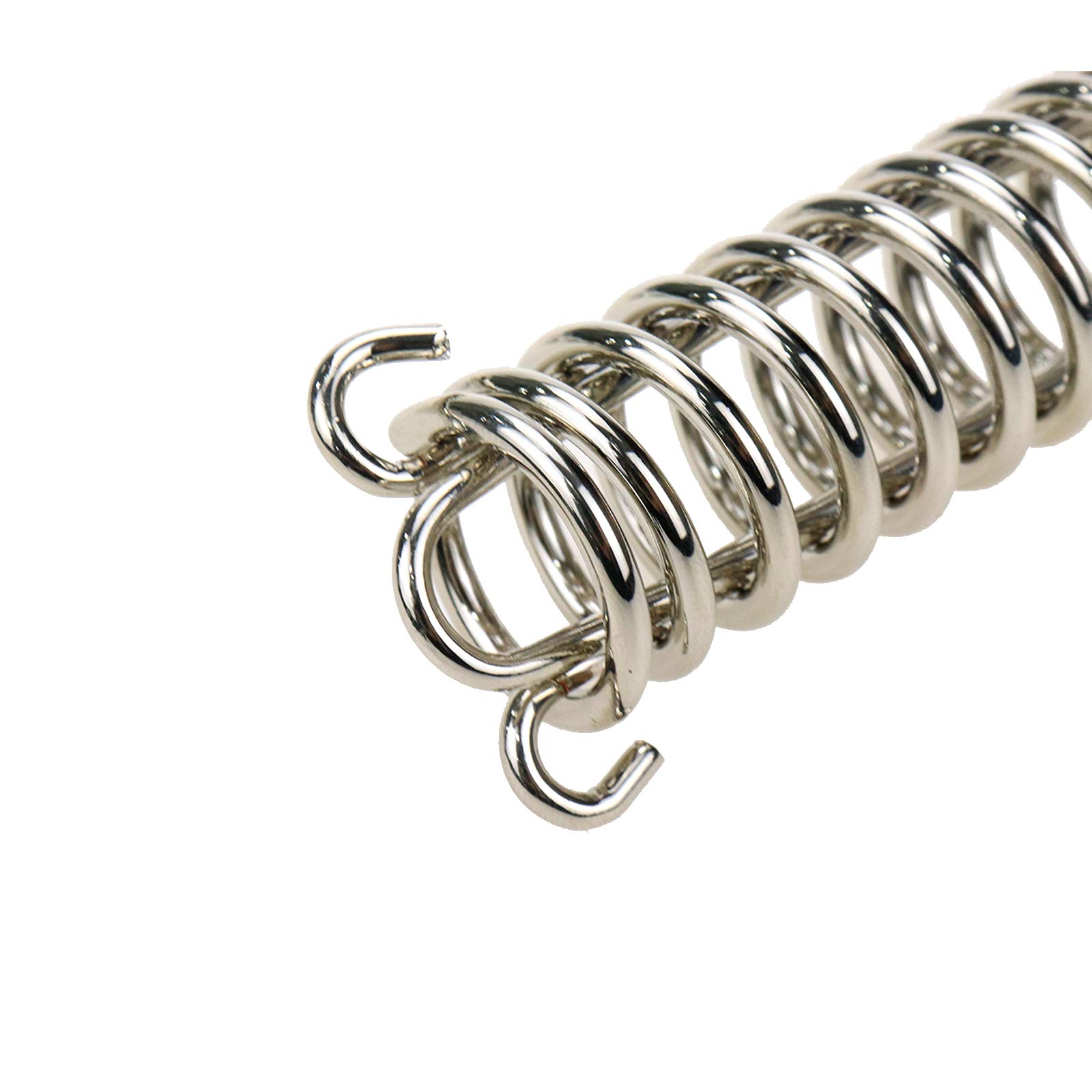 Dasunny 5 Pcs Tent Rope Fixing Buckle, Steel Spring Hook Tent Wind Rope Tensioner for Outdoor Hiking Camping Activities