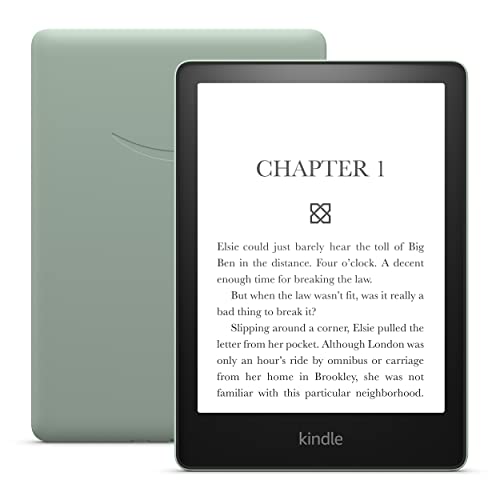 Kindle Paperwhite (16 GB) โ Now with a 6.8" display and adjustable warm light โ Agave Green