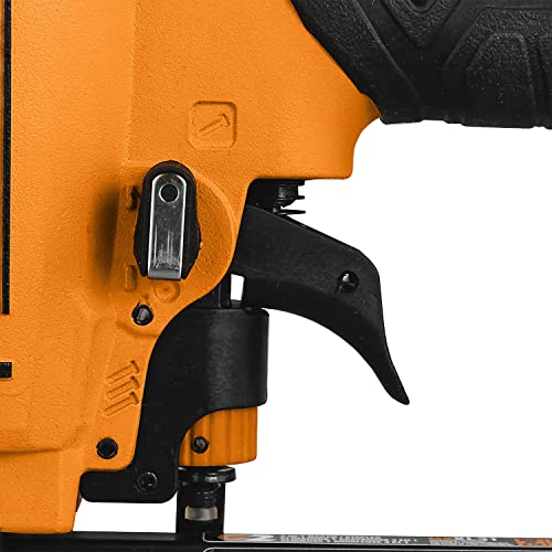 Freeman G2BR50 2nd Generation Pneumatic 18-Gauge 2" Brad Nailer with Adjustable Metal Belt Hook and 1/4" NPT Air Connector