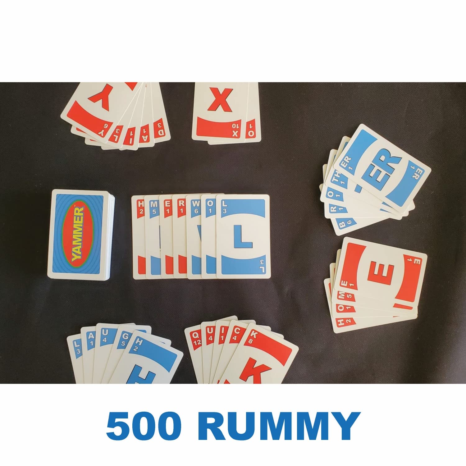 Yammer Word Card Game, Fun Family Word Game for Adults, Kids, Game Night, 1-6 Players, Ages 8+