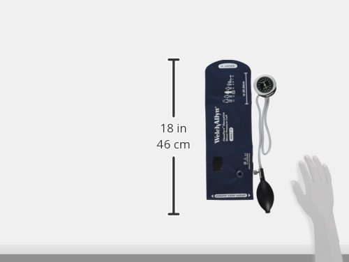 Welch Allyn DS45-11 Gauge with Durable One Piece, Adult Cuff
