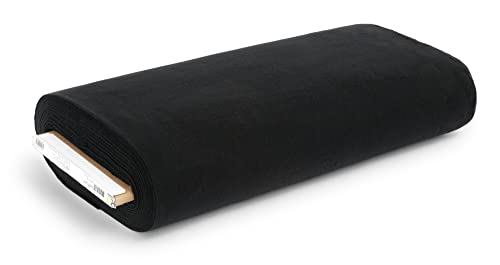 Robert Kaufman Kaufman Flannel Solid, Black 1 pc / 15 Yards