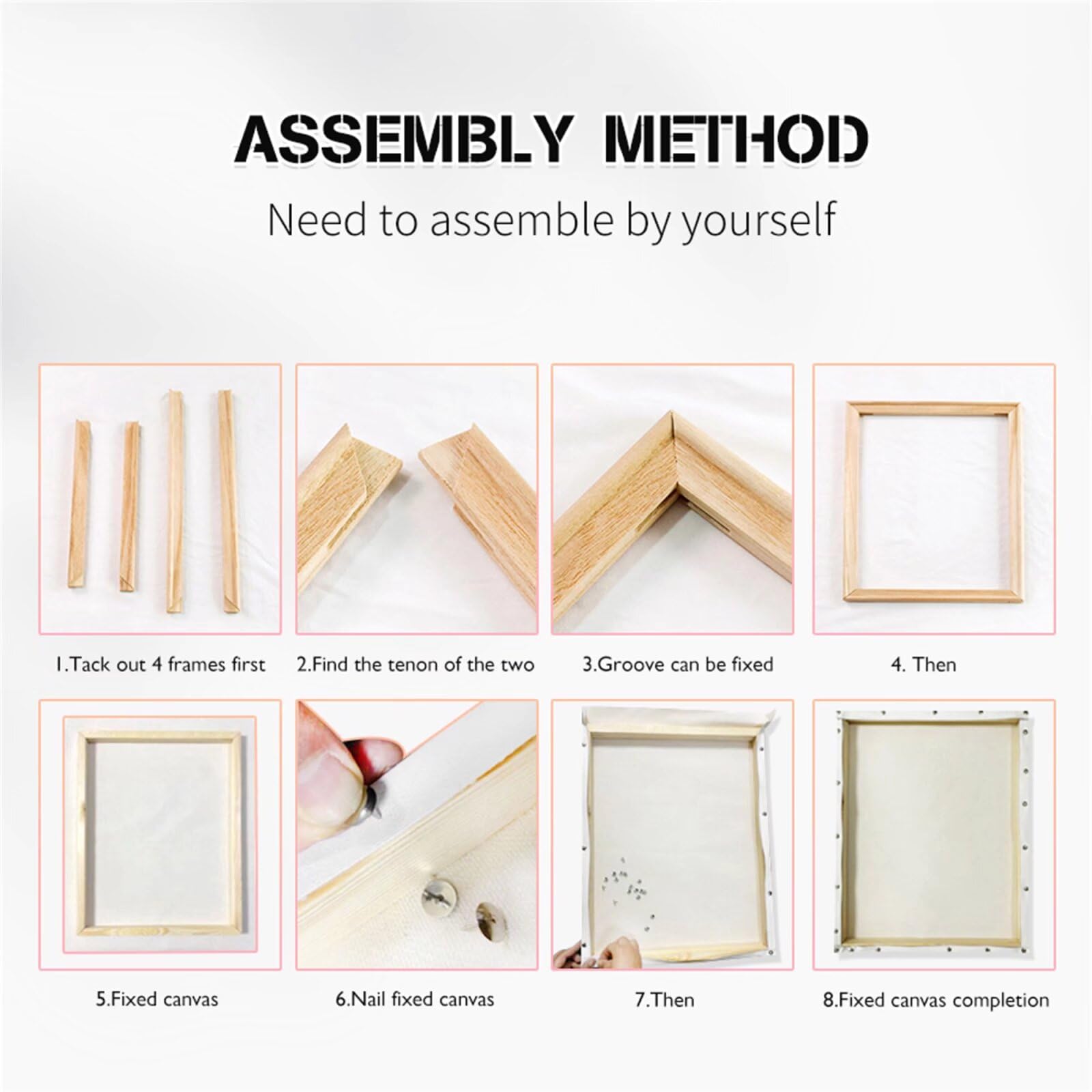 CleverFine Custom Paint by Numbers from Photo,Personalized Paint by Numbers Your Own Photo for Adults (12"×16"/30cm×40cm no Frame)