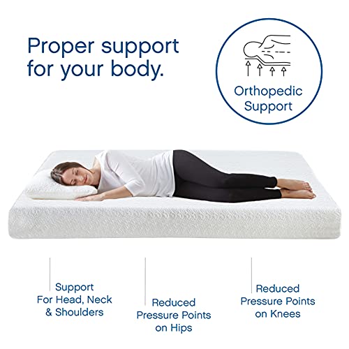 Classic Brands Cool Gel Ventilated Memory Foam 10-Inch Mattress, CertiPUR-US Certified, Mattress in a Box, King, White