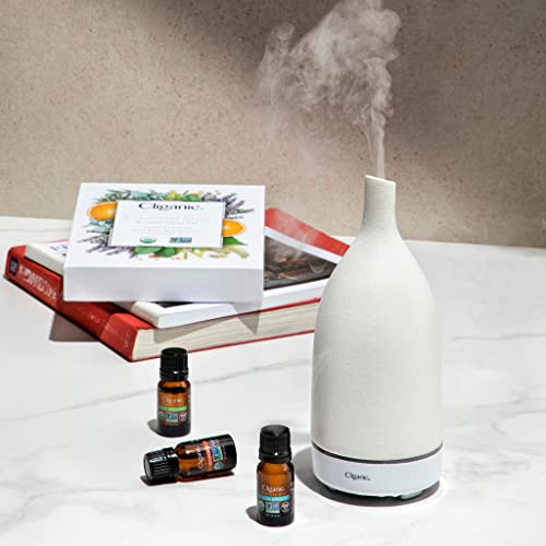 Cliganic Organic Peppermint Essential Oil - 100% Pure Natural for Aromatherapy Diffuser | Non-GMO Verified