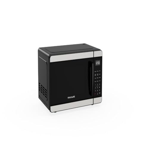 RCA RMW741 0.7 Cubic Foot Microwave, Stainless Steel Design, Silver