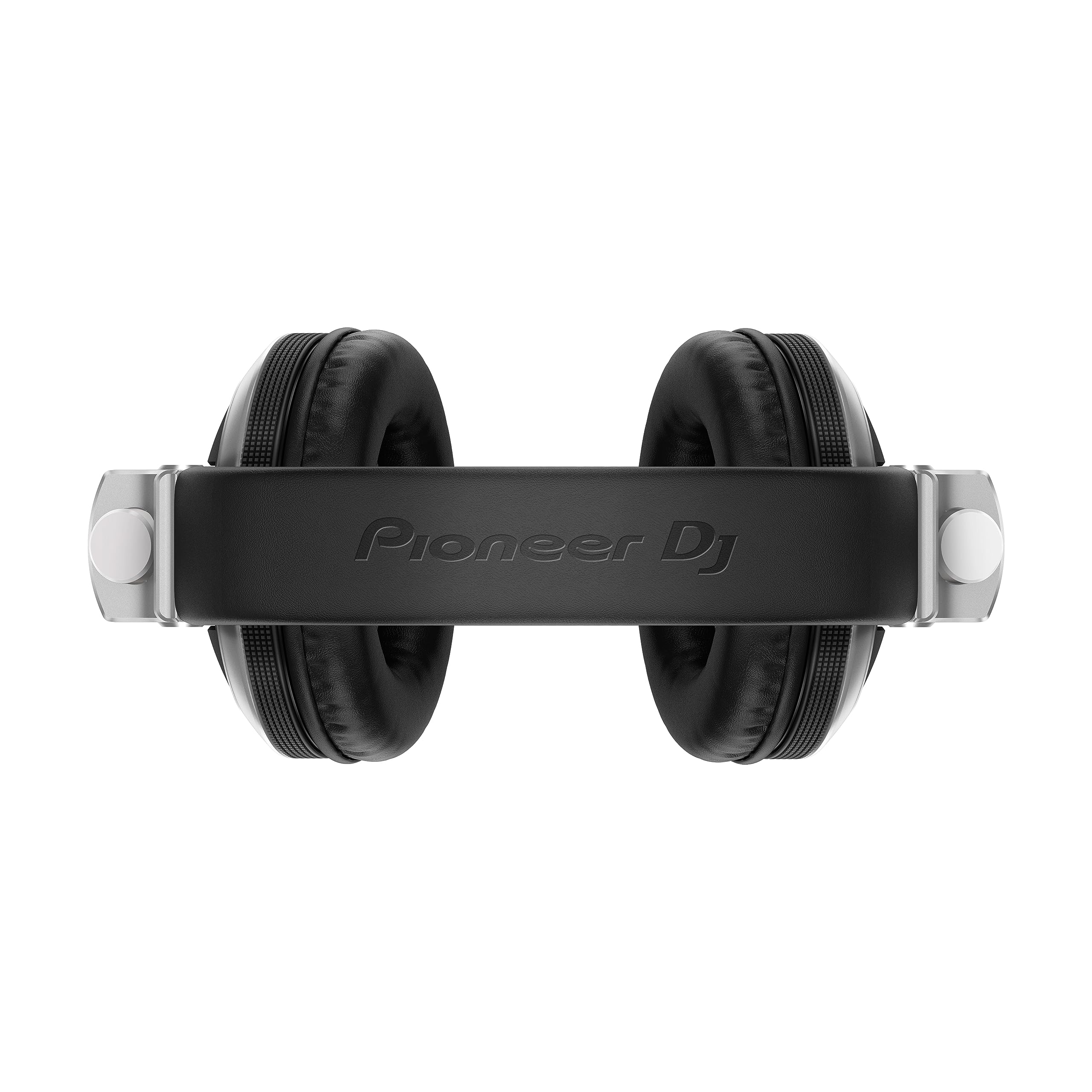 Pioneer DJ HDJ-X5-S - Closed-back Circumaural DJ Headphones with 40mm Drivers, with 5Hz-30kHz Frequency Range, Detachable Cable, and Carry Pouch - Silver