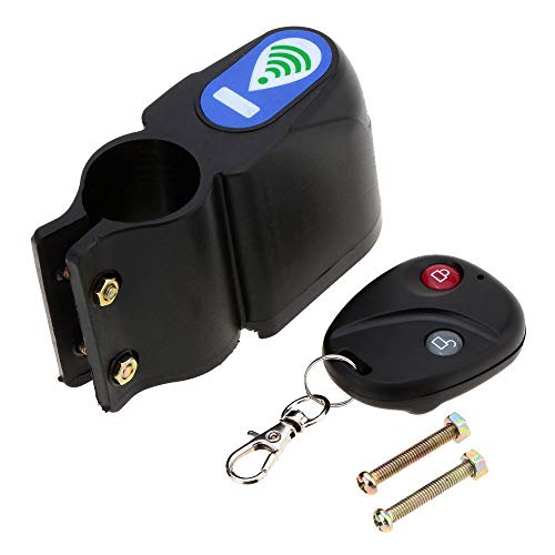Electric Bike Rear Basket Control with Remote Alarm Anti- Lock Bike Security Wireless Bicycle System Bike Accessories