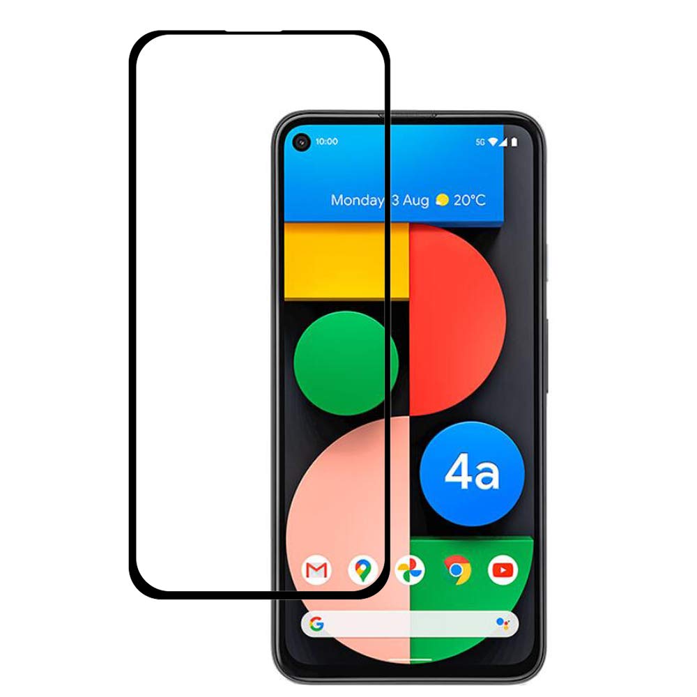 VIESUP [2 Pack High Clear Anti-sctratch Full Coverage Screen Tempered Glass for Google Pixel 4A 5G 6.20 inch