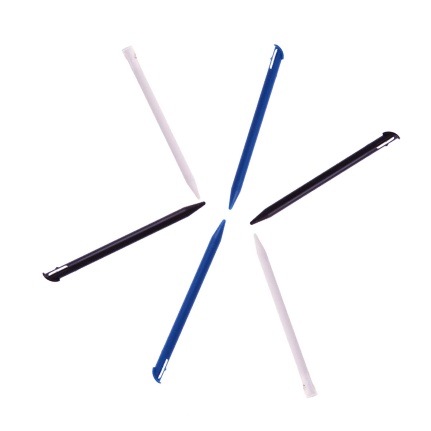 YouU 6 Pcs Colorful Plastic Replacement Touch Screen Stylus Pen, Compatible with Nintendo New 3DS XL, New 3DS LL