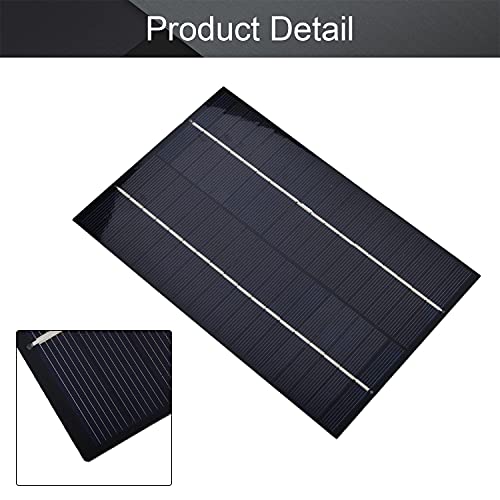Fielect 18V 4.2W Polycrystalline Mini Solar Panel Module DIY for Light Toys Charger 200x130mm 1Pcs