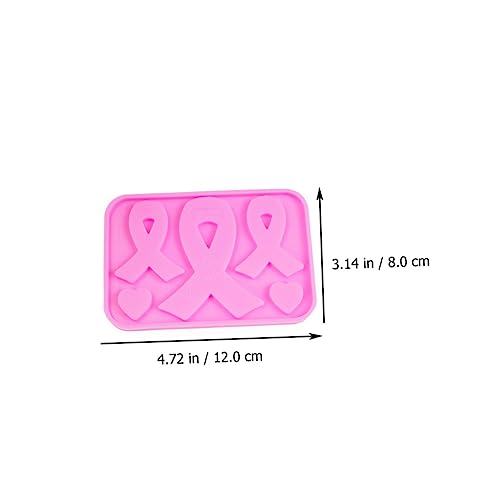 COHEALI 11pcs Bow Mold Earring Kit Soap Mold De para Gelatinas Key Chain Resin Keychain Molds Ribbon Key Chain Mold Keychain Mold Kit Ribbon Shape Mold Rosy Crystal Epoxy