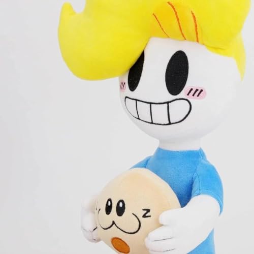 Nieqn Bryson and Ham Plush, Cute Cartoon Anime Bryson and Ham Plush,Soft Stuffed Plush Toy Sofa Decor Pillow Collection Toy,Yellow Plush Boy Plush Toys Gift for Kids Children