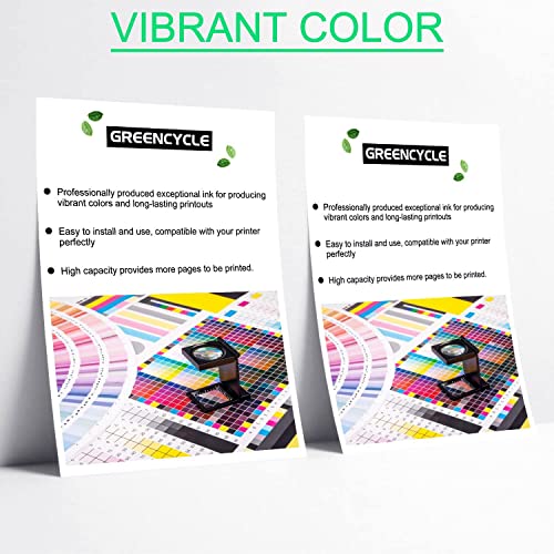 greencycle Remanufactured 61XL Ink Cartridge Replacement for HP 61 XL CH563W Compatible with Envy 4500 5535 Deskjet 1010 2050 3060 OfficeJet 4630 4639 Printer (2 Pack, Black)