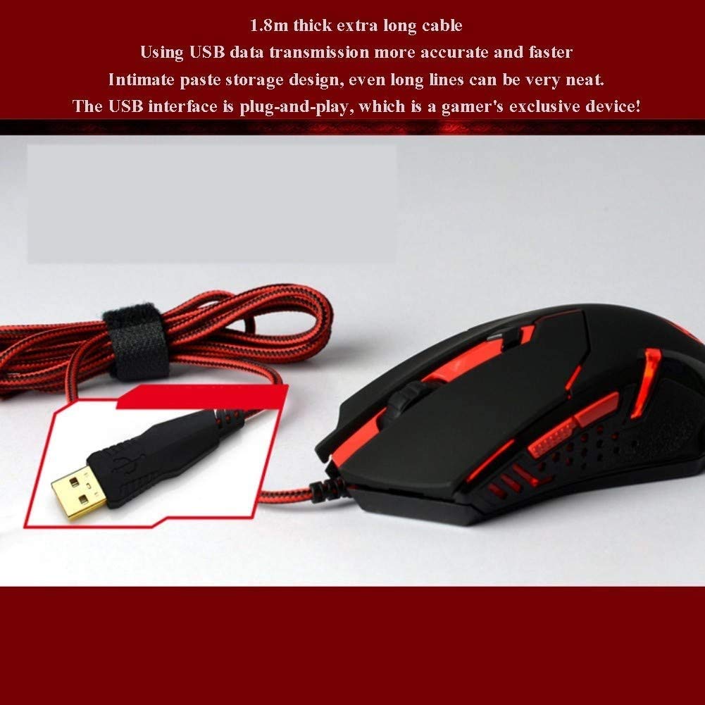 FEDRUI Wired Gaming Keyboard, Backlit Compact Mini Keyboard, Waterproof Small Keyboard for Business Trip