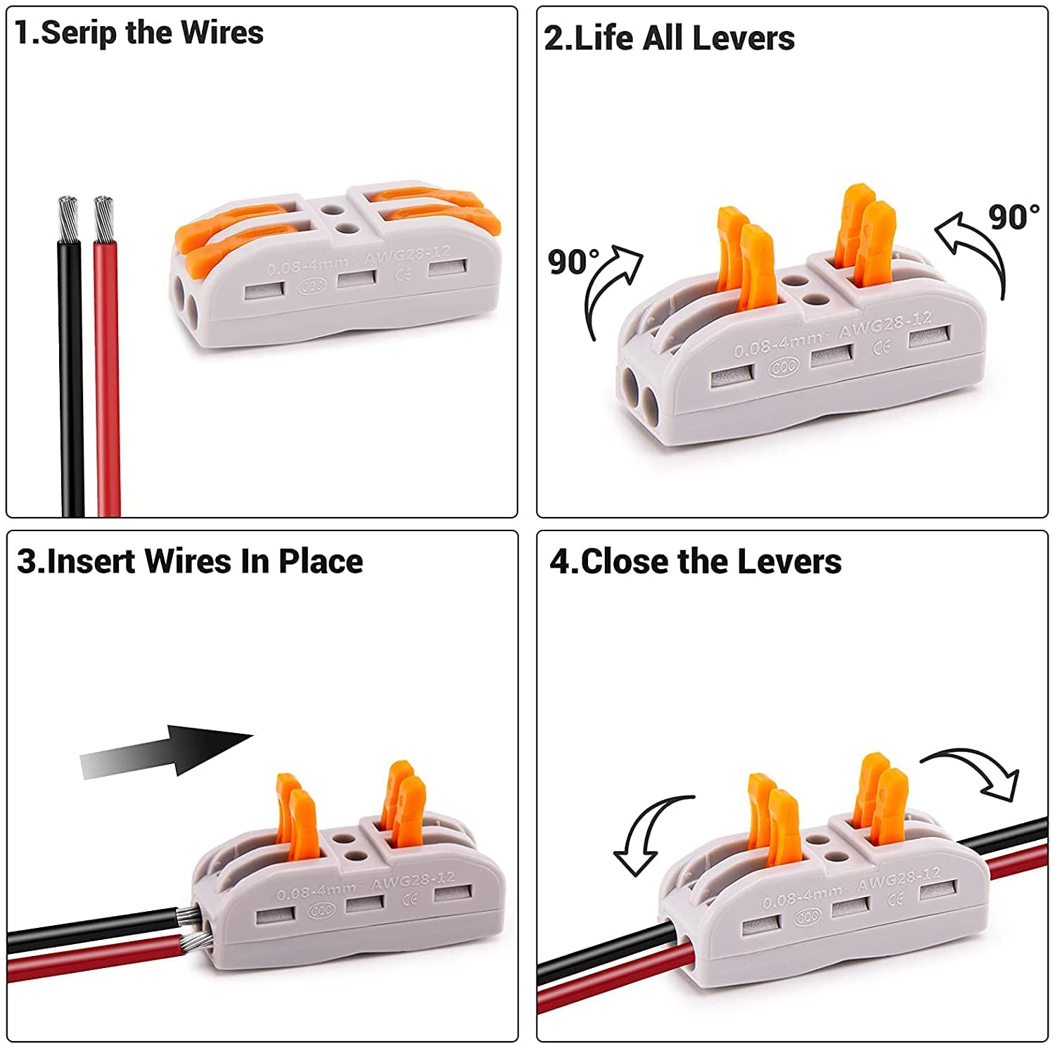 Ecarke Power Wheels Adapter for Dewalt 18V/20V DCB201 DCB205 ect Lithium Battery with Fuse & Wire terminals Power Convertor Dock Power Connector for Rc Toy Car,12 Gauge Robotics,Rc Truck,DIY(Upgrade)