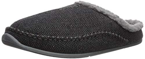 Deer Stags Unisex Nordic Tweed Slipper / Black / Men's 12 US / Wide