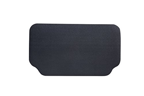 GRILLTEX Under the Grill Protective Deck and Patio Mat, 36 x 56 inches,Black