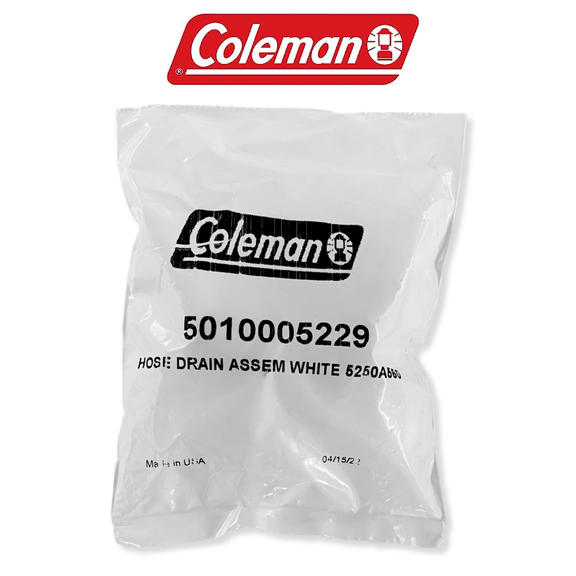 Coleman Cooler Drain Plug Assembly for 150 Qt Marine Cooler with Rope Handle, Model # 5250-762T