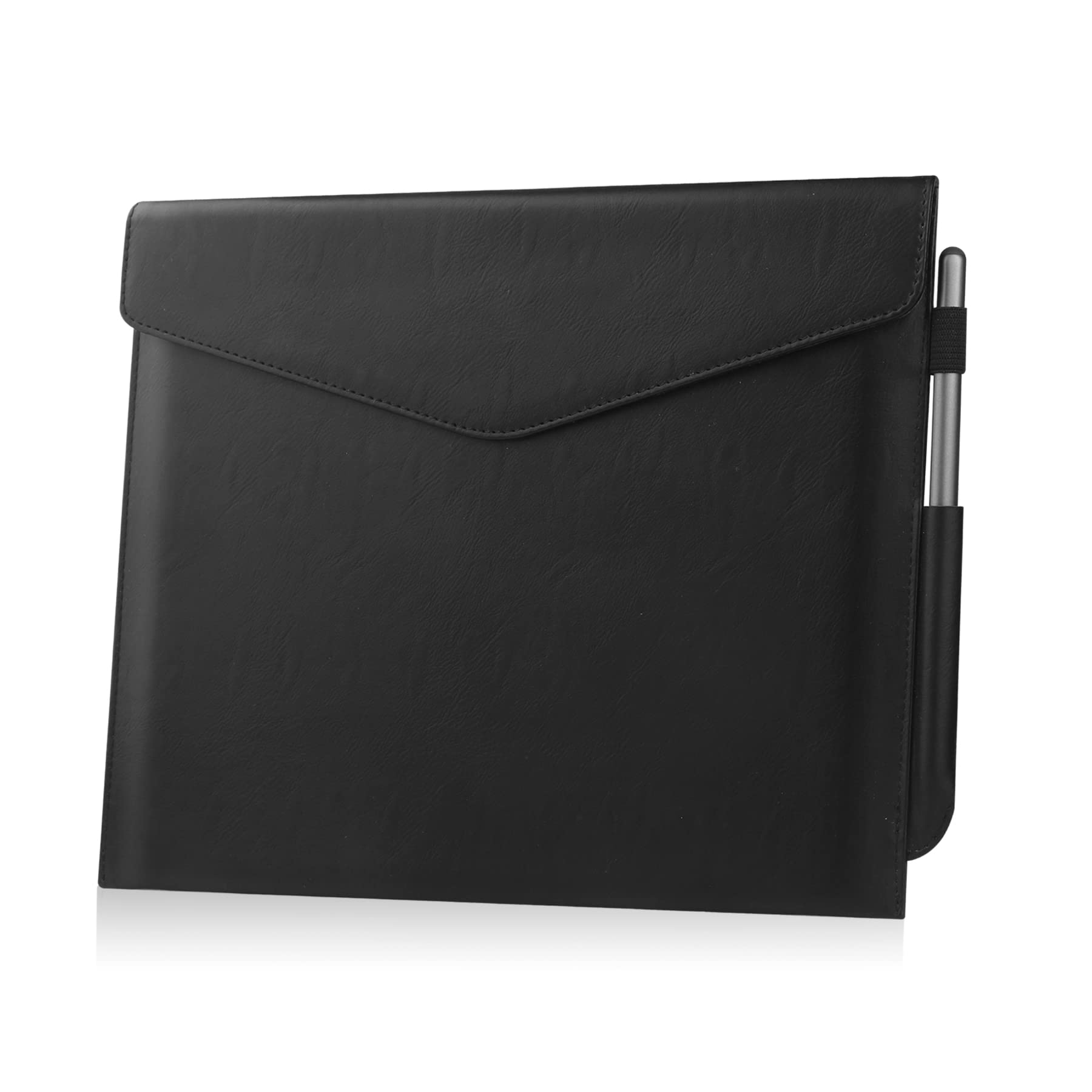 HGWALP Remarkable 2 Sleeve Bag,10.3 inch PU Leather Carrying Case with Pen Holder,Protective Pouch Fits Remarkable 2 Digital Paper/Note Air 10.3/Kindle Scribe 10.2",Will NOT Fit Remarkable 1-BK