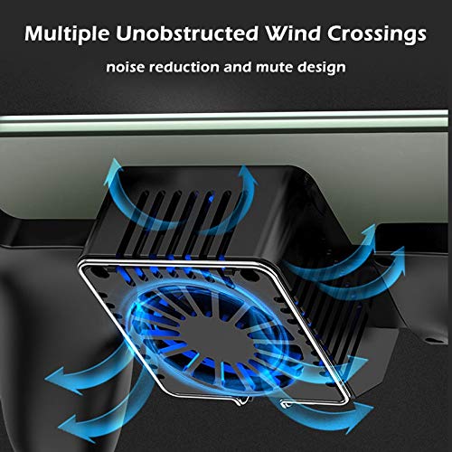 FZZDP Mobile Phone Cooler Handle Semiconductor Cooling Fan Holder for Mobile Radiator Gamepad Controller