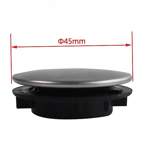 HEMOTON 6 Pcs Tub Stopper Cover Plate Sink Tap Hole Sink Overflow Stopper Plate Stopper Cover Sink Kitchen Drains Strainers Sink Tap Round Bathtub
