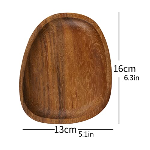 Serving Tray Tray Wooden Tray Serving Tray for Home Breakfast Dessert Coffee or Just Home Decor (Size : Brass)