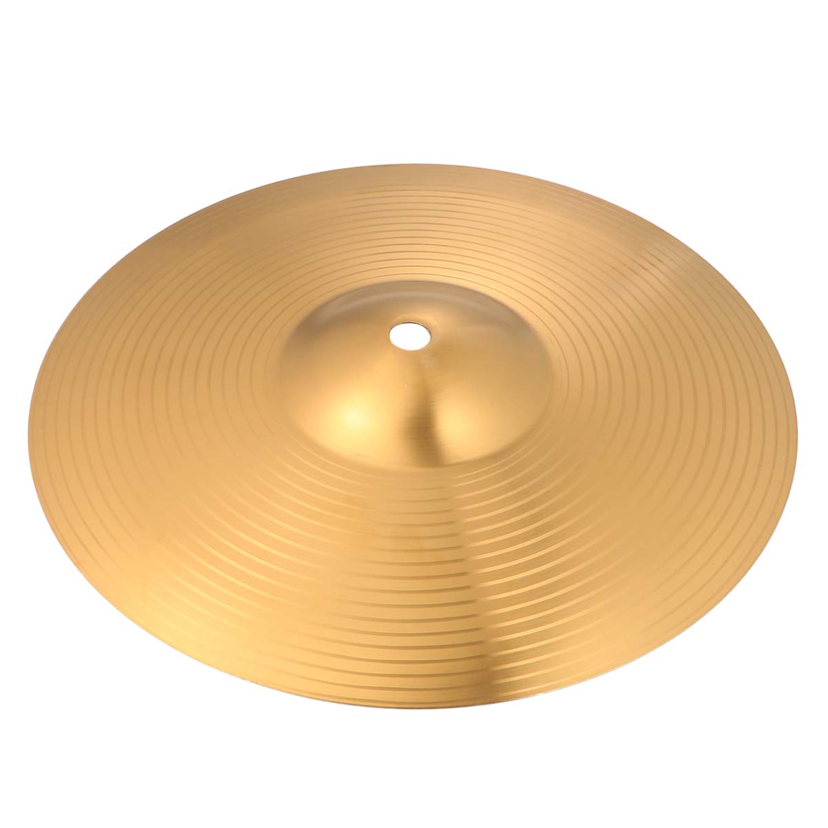 ERINGOGO 2 pieces Crash Ride Cymbal crash cymbal brass- hat cymbals crash ride 10 inch Bass Drum Cymbal