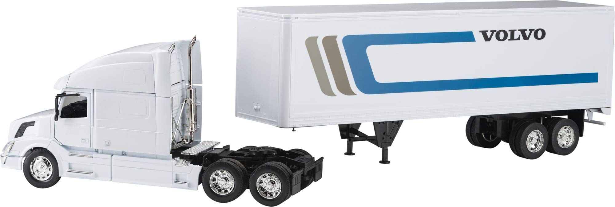 Wheel Master International Lonestar Tractor Trailer Play Toy Truck Vehicle for Kids, Lonestar Design, with Functions, Pre Built Semi, Realistic Look and Openable Doors Great Gift for Children