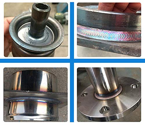 Hanchen Rotary Welding Positioner 0-90º 180mm Turntable Table Welder Positioner for Circle Welding 3.15" 80mm Chuck with CE Certificate