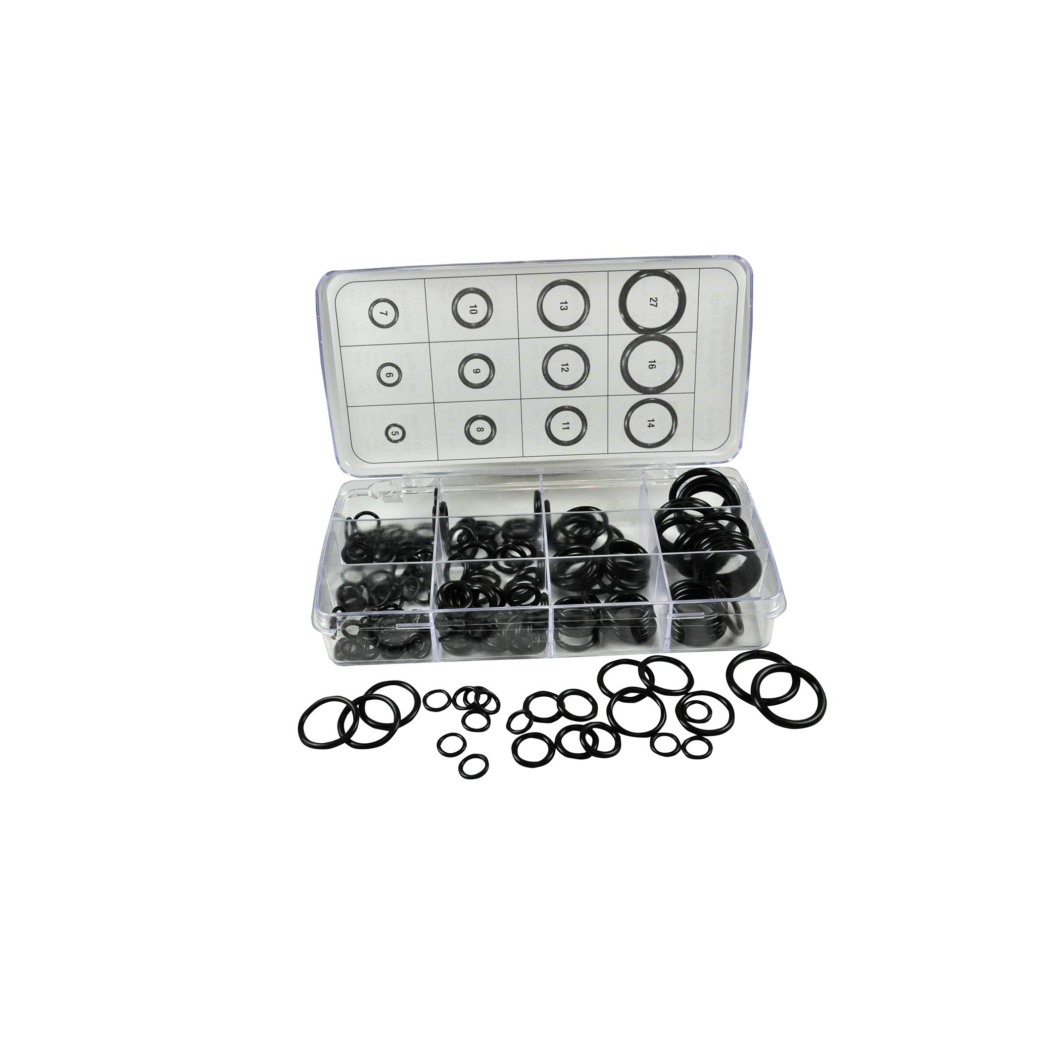 Danco 34443 Rubber Faucet O-Ring Kit, No Size, Black
